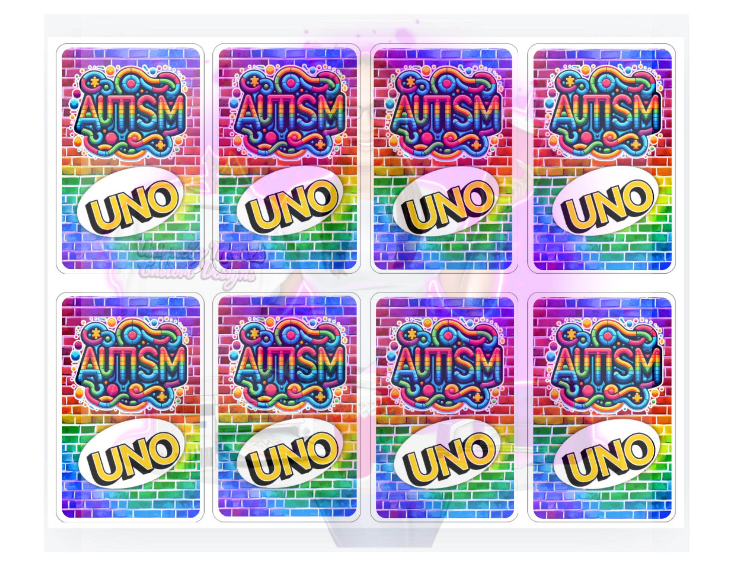 Editable Custom UNO Cards Template – Uniquely Moore’s Custom Designs